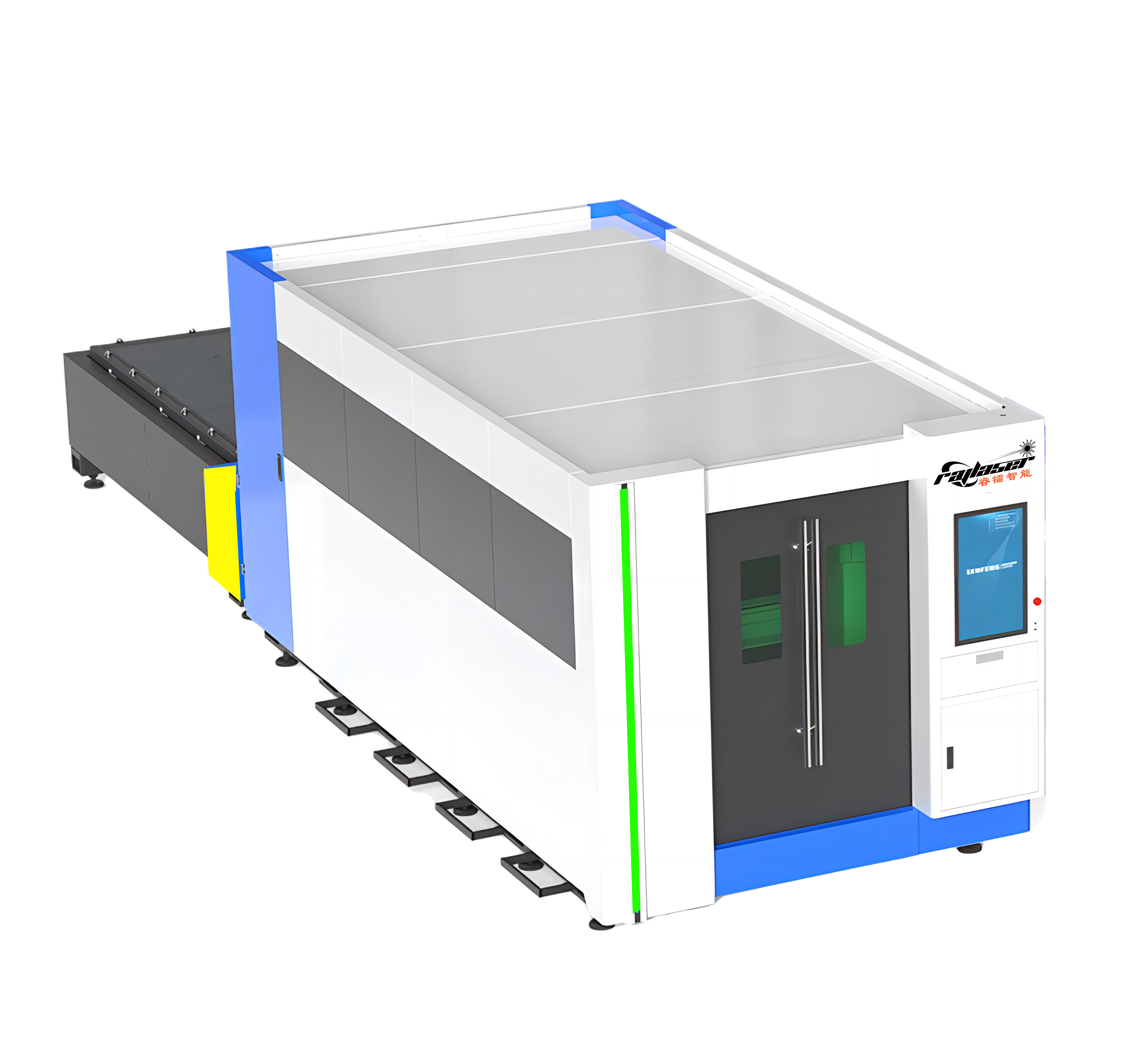 Sheet Metal Enclosed Fiber Laser Cutting Machine 20kw