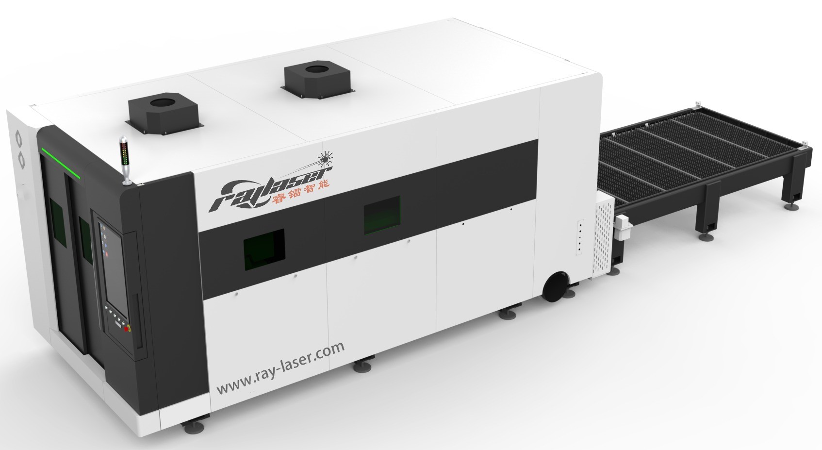 Enclosed Fiber Laser Cutting Machine with 6kw Laser source