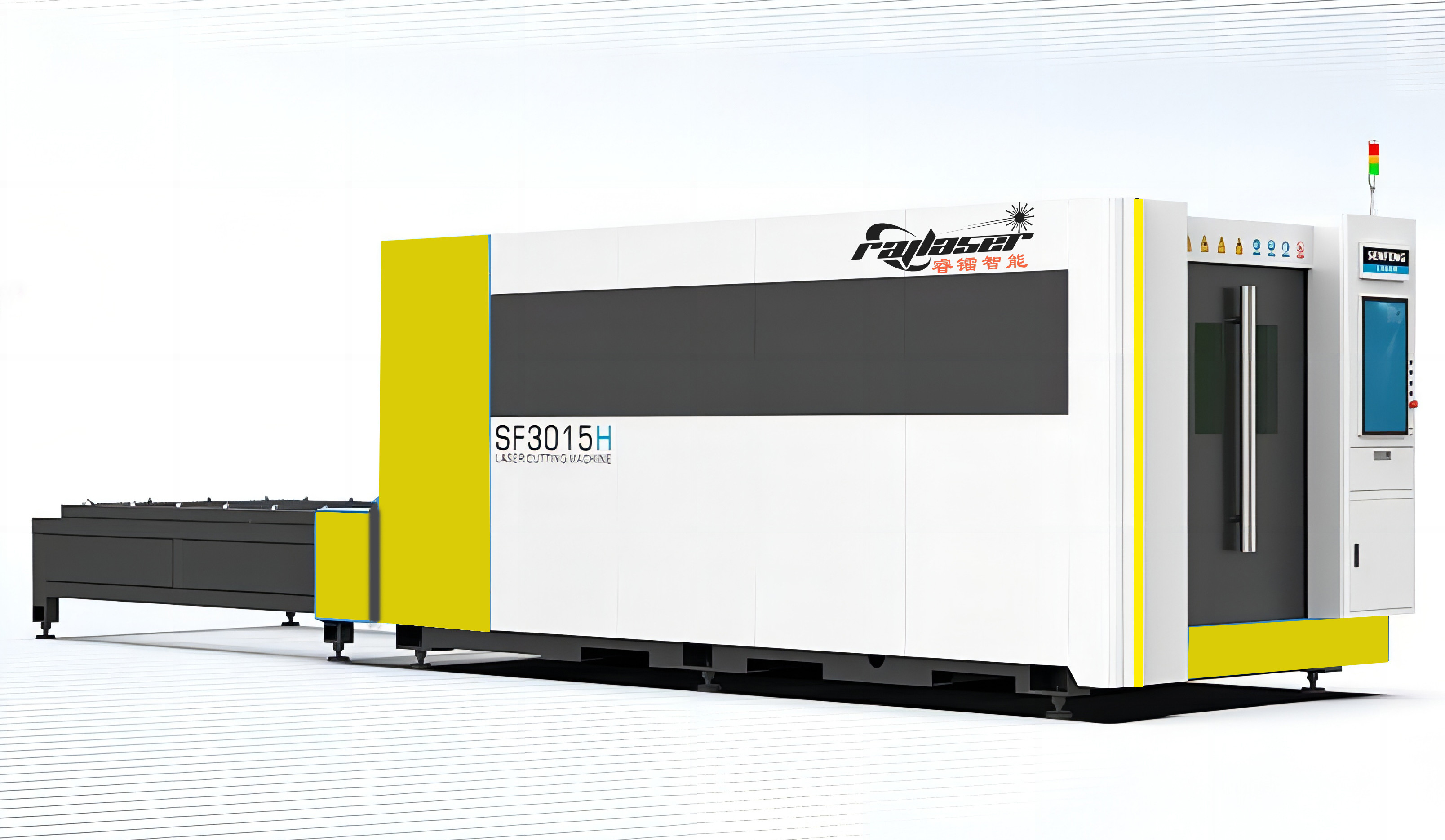 Metal Enclosed Laser Cutting Machine With 6kw