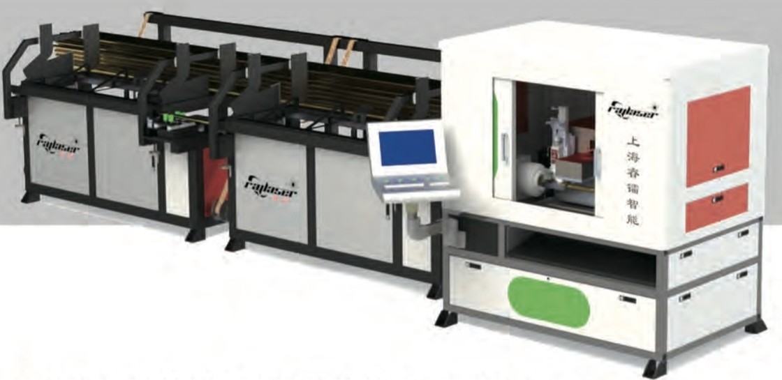 Automated Pipe Material Feeding and Cutting System.Precision Pipe ...