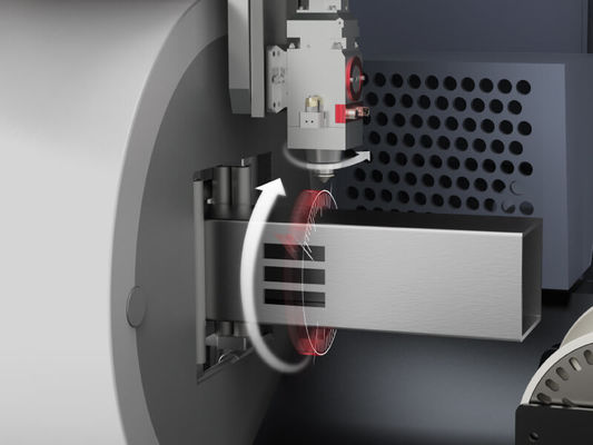 "FSCUT5000B Fiber Laser Pipe Cutting Machine | High-Precision CNC Tube ...